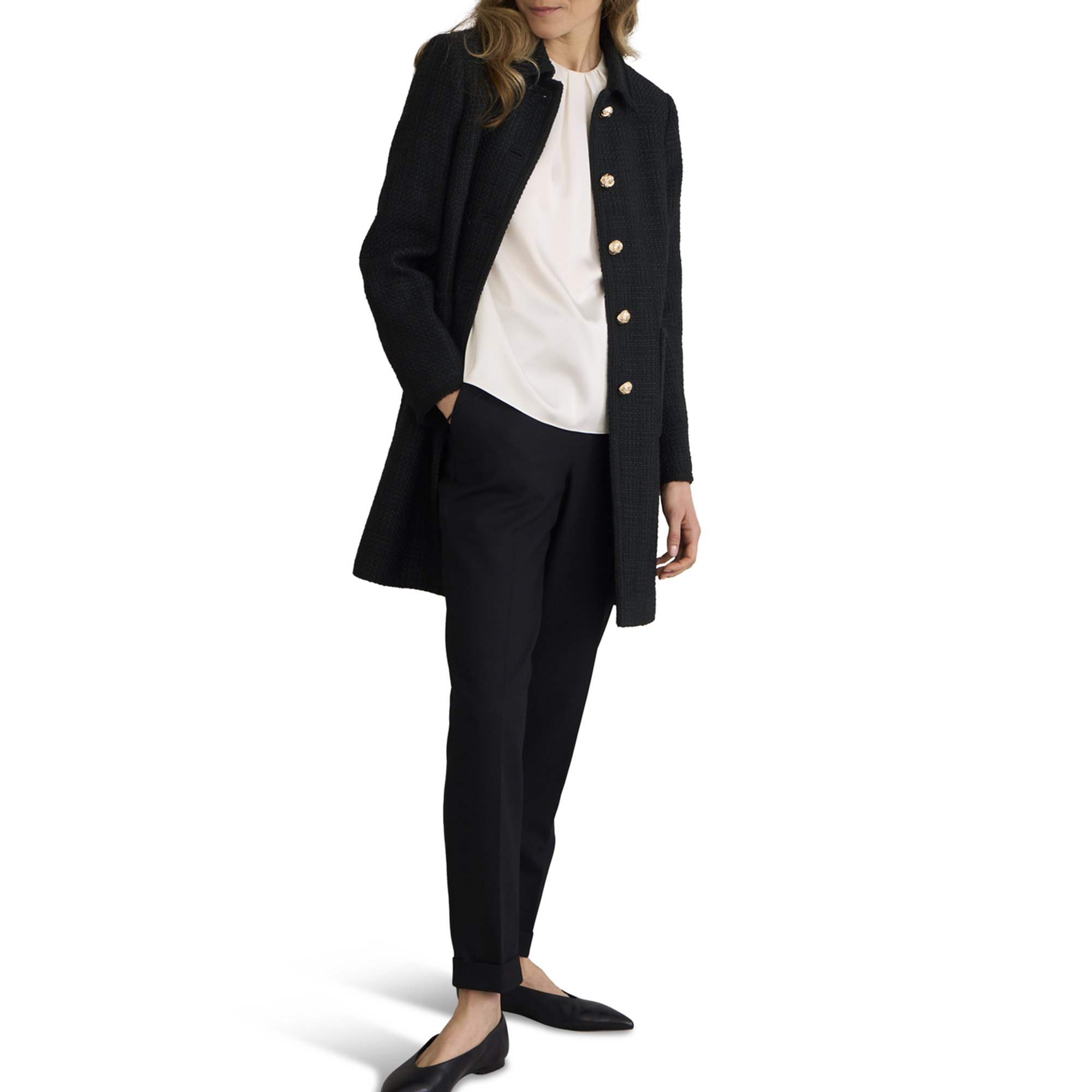 Evangeline Tweed Coat