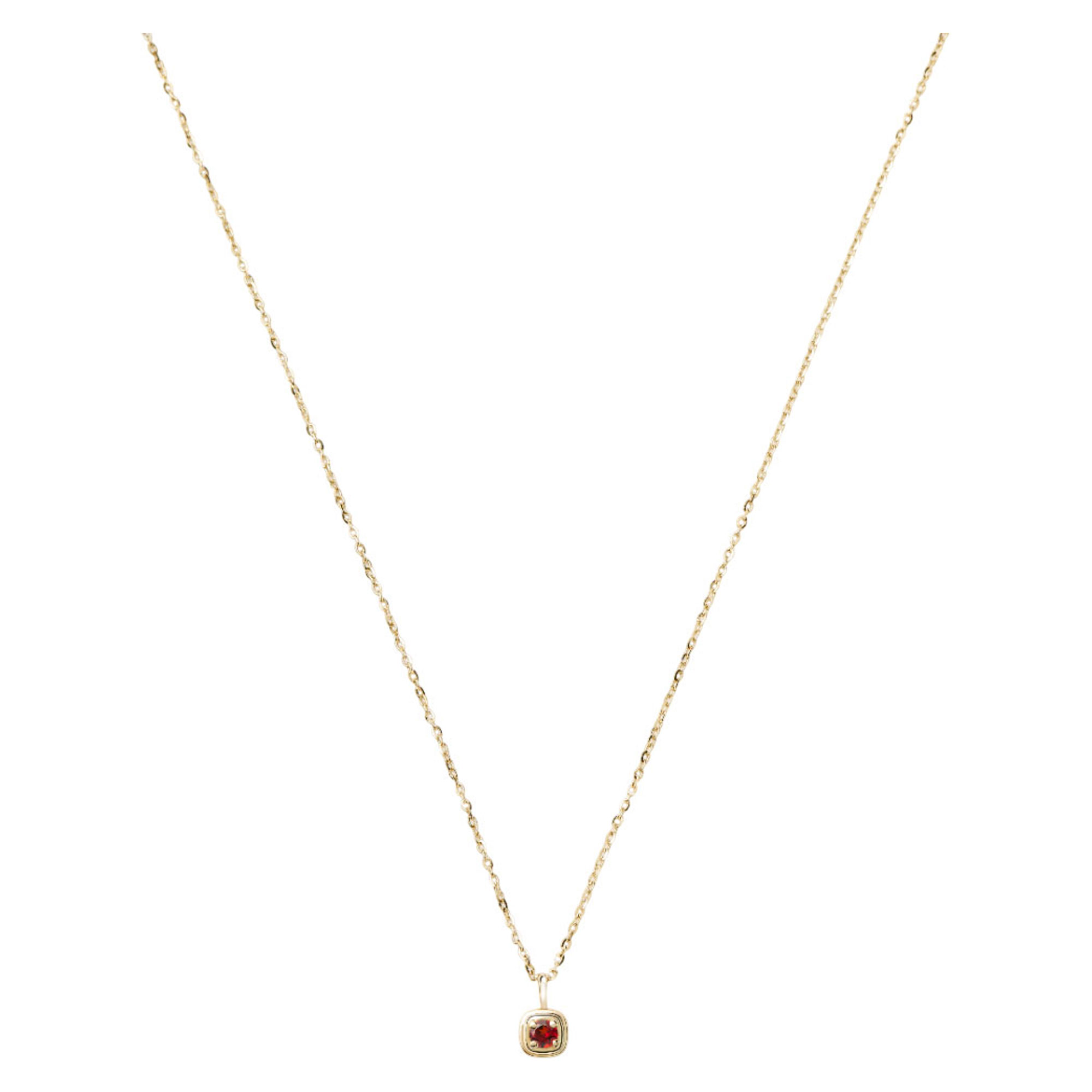 MISSOMA Fine January Birthstone Pendant Necklace