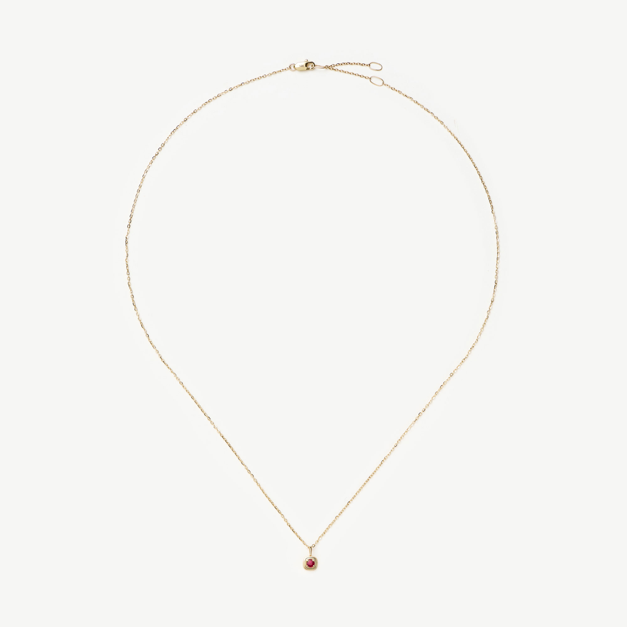 MISSOMA Fine July Birthstone Pendant Necklace