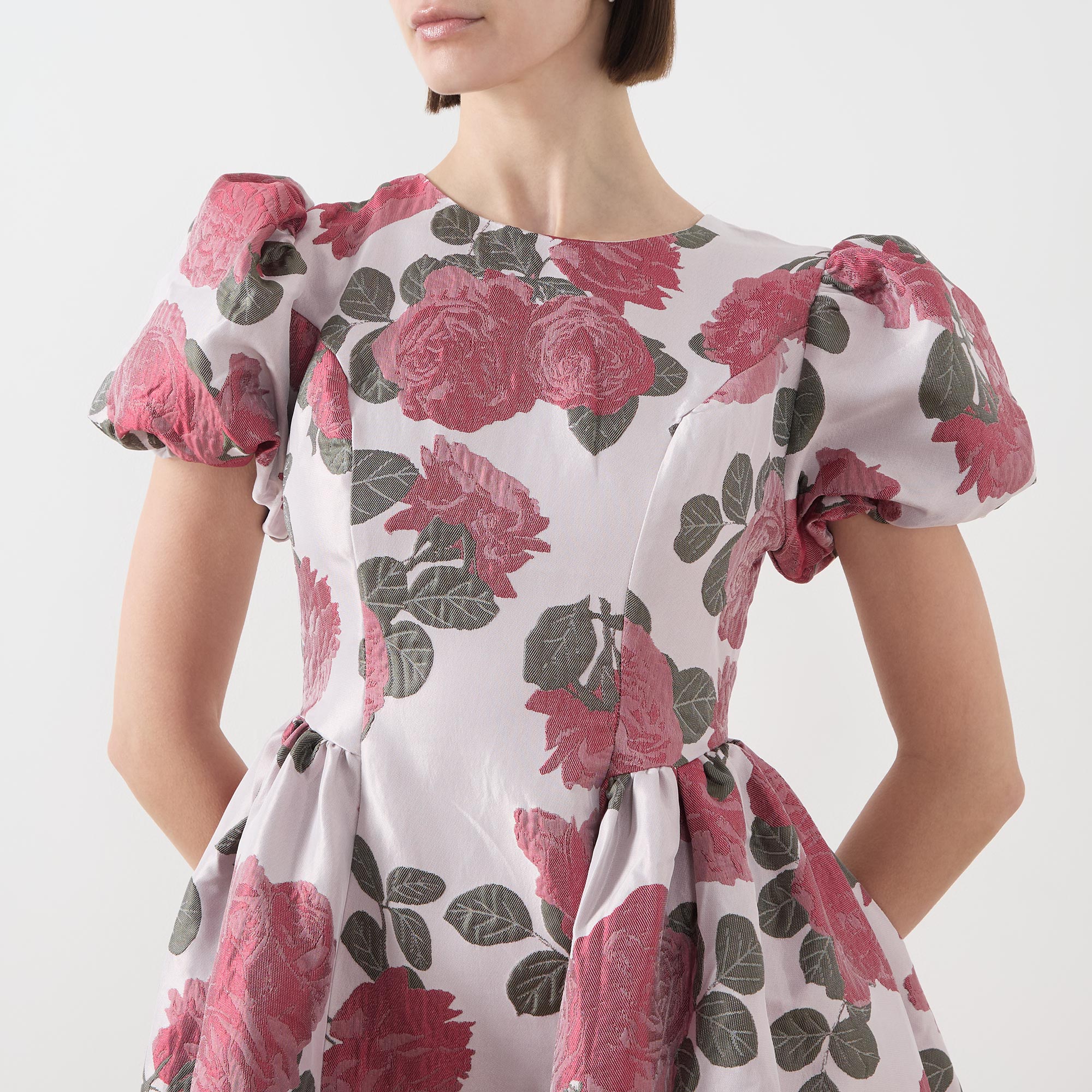 SISTER JANE Good Days Jacquard Mini Dress