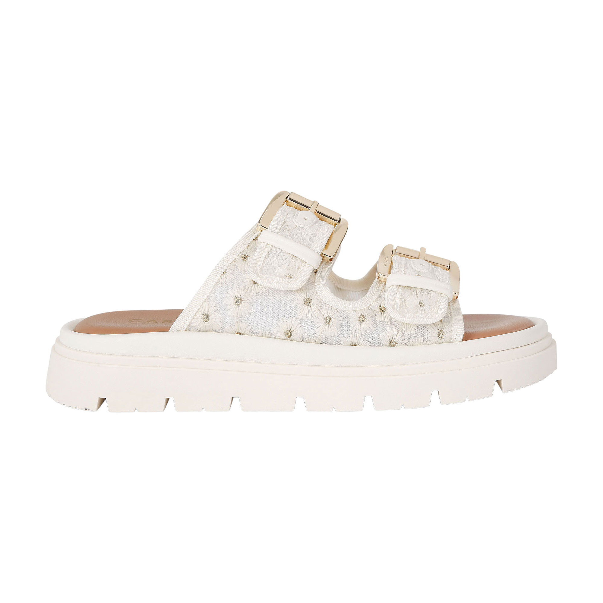 CARVELA COMFORT Pavilion Daisy Buckle Slides